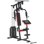 HOMCOM Multi Gym with Weights, Multifunction Home Gym Machine with 66kg ...