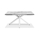 STONES Tavolo allungabile con top e allunghe in ceramica su vetro ...