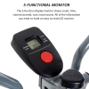 HOMCOM Air Walker Exercise Machine, Gym Air Glider for Trainer Silver ...