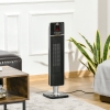 HOMCOM Ceramic Tower Heater Oscillating Space Heater w/ Remote Control ...
