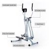 HOMCOM Air Walker Exercise Machine, Gym Air Glider for Trainer Silver ...