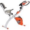 HOMCOM 2-in-1 Upright Exercise Bike Stationary Foldable Magnetic ...