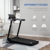 HOMCOM Folding Treadmill for Home Motorised Running Machine w/ LCD ...