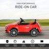 HOMCOM Kids Electric Car Kids Ride-On Car 6V Licensed Mercedes Benz-Red ...