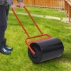Outsunny Combination Push/Tow Lawn Roller Filled with 38L Sand (62kg ...