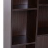 HOMCOM Open Bookcase Storage Cabinet Shelves Unit Free Standing w/ Two ...