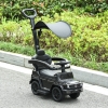 HOMCOM Mercedes-Benz G350 Ride-On Push Along Car Sliding Walker Foot to ...