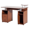 HOMCOM Wooden Office Computer PC Table Writing Desk Home Furniture ...