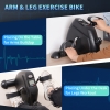 HOMCOM Mini Exercise Bike Fitness W/LCD Display, 9Wx 40Dx 31Hcm-Black ...