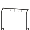 Outsunny 3 Tiered Plant Rack with Hanging Hooks, Tall Plant Stand for ...
