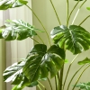 HOMCOM Pianta Artificiale Monstera Alta 180cm con Vaso Incluso | Aosom ...