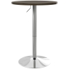 HOMCOM Tavolo Alto con Altezza Regolabile e Piano Girevole a 360 ...