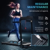 HOMCOM Motorised Treadmill 600W Foldable Steel Running Safety W/Button ...