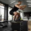 SPORTNOW 3-in-1 Wooden Plyo Box, Anti-Slip Plyometric Jump Platform ...