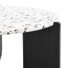 Ensemble de Tables Basses Gigognes Modernes, Noir | Aosom France
