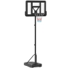 SPORTNOW Height Adjustable Basketball Stand Net Set System ...