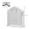 Outsunny Greenhouse Cover Replacement Walk-in PE Hot House Cover with ...