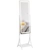 HOMCOM Free Standing Dressing Mirror with LED Lights, Full Length ...