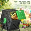 Outsunny 65L Compost Bin Small Rotating Composter for Garden | Aosom UK