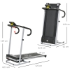 HOMCOM Treadmill Electric Home Folding Running Machine 500W 28kg-Black ...