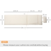 Outsunny Garden Sun Lounger Cushion Replacement Thick Sunbed Reclining ...
