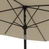 Outsunny 2 x 3(m) Garden Parasol Umbrella, Rectangular Outdoor Market ...
