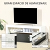 HOMCOM Mueble de TV para Televisiones de 55”Pulgadas Mesa para TV de ...