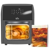 HOMCOM Digital Air Fryer with 8 Preset Modes, Rapid Air Circulation ...