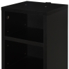 HOMCOM Set of 2 CD Media Display Shelf Unit Tower Rack w/ Adjustable ...