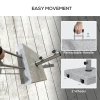 Outsunny Granite Parasol Base, 28kg Heavy Duty Square Umbrella Stand ...