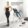 HOMCOM Foldable Gravity Inversion Table Back Therapy Fitness Exercise ...