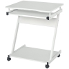 HOMCOM Bureau Informatique Roulant - Bureau Mobile - Table d'ordinateur ...